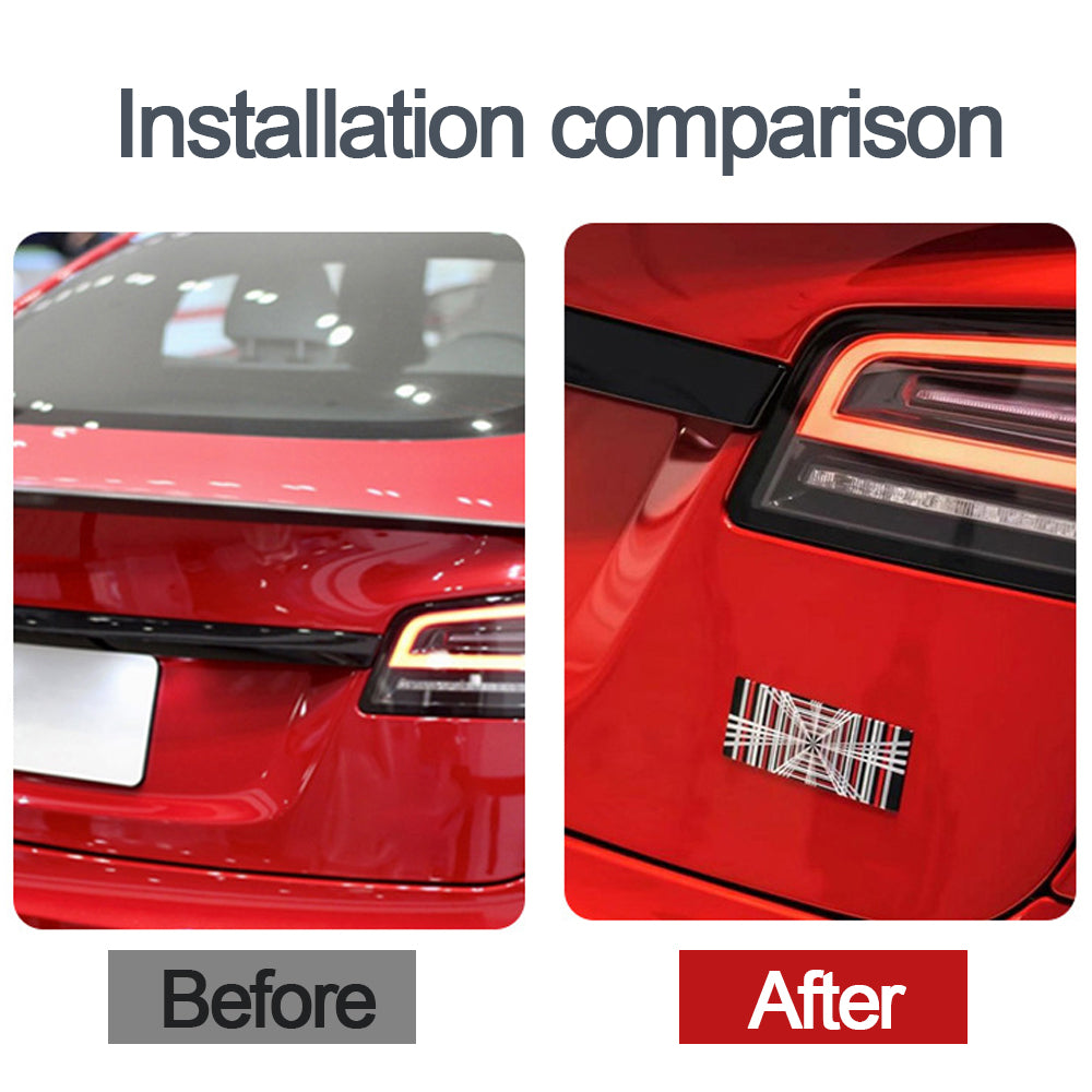 Tesla PLAID Sports Car logo Cover for Model 3 Y X S - EVBASE-Premium EV ...