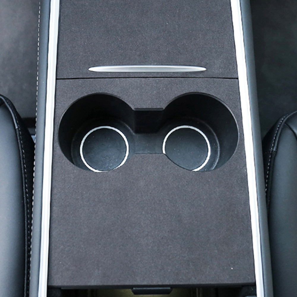 Tesla Model 3 Y Suede Center Console Wrap Protector Sticker - EVBASE ...
